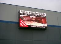 China Outdoor P6 Full Color LED Display 6000cd Brightness Nova Control System Fixed HD Screen for sale