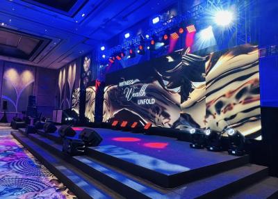 China 438W/m2 Avg Consumption Rental LED Display Die-casting Aluminum Cabinet P3 3mm for sale