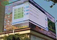 China Outdoor Full Color Led Screen P6 Display Panel Rear Service Customized Fixed Advertising Billboard for sale