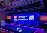 China Self-Adhesive Ultra-Thin Transparent LED Screen P3.9 5000cd for Glass Window Advertising Display for sale