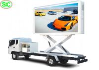 China Truck Mounted P6 Outdoor LED Display Digital Billboard Waterproof 8000cd Brightness for sale