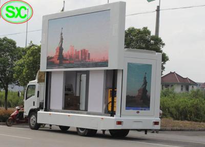 China Truck Mounted P6 Outdoor LED Display Digital Billboard Waterproof 8000cd Brightness for sale