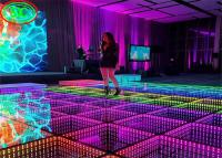 China Tonch SMD3535 Sound Active DJ LED Disco Dance Floor Panel 500x1000mm 4.81mm Pitch for sale