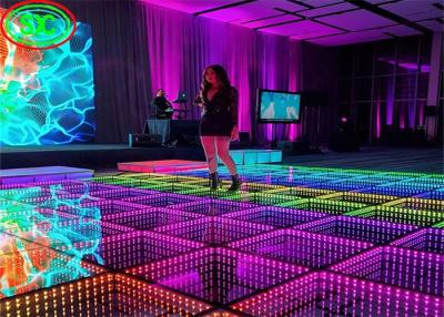 China Tonch SMD3535 Sound Active DJ LED Disco Dance Floor Panel 500x1000mm 4.81mm Pitch for sale