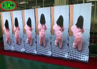 China Indoor P2.5 Full Color Mirror Led Poster Display Wireless USB 4G Smart Control for sale