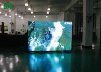 China P6 Indoor Full Color LED Display Die Cast Aluminum Cabinet 384x192mm 2500cd for sale