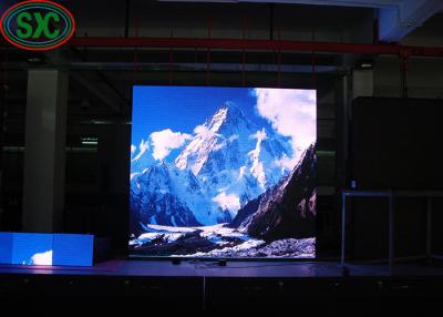 China P10 Indoor Full Color SMD LED Display 960x960mm Die-Cast Aluminum Cabinet 2500cd Brightness for sale