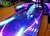 China P3.91 Indoor Full Color LED Dance Floor 250x250mm Module 65410 Dots per Sqm for sale