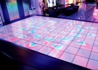 China Outdoor P5 LED Dance Floor Rental with 64×32 Resolution, 40,000 Pixels/m² Density and 7,000 cd/m² Brightness for sale