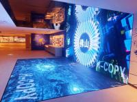 China High Brightness Epistar Chip Illuminated Dance Floor W2 X H4 8PCS Module Qty for sale