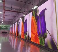 China P4 Outdoor SMD1921 Full Color Flexible LED Display Screen 320x160mm IP65 Waterproof for sale