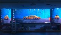 China Mall Rental Screen Suspended LED Stage Backdrop COB P2 HD 128*64 Resolution for sale