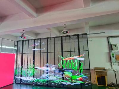 China Driving Method Transparent LED Screen with Stable Operation and Long-lasting Performance G3.91-7.82 for sale