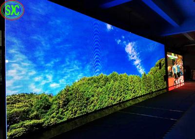 China Indoor P3 Full Color Stage LED Screen 192x192mm 64x64 Resolution Video Wall for sale