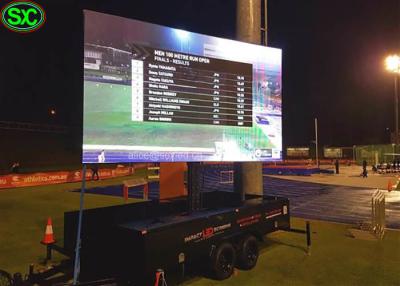 China P10 Outdoor Full Color Football LED Scoreboard Stadium Display 320x160mm WiFi Control for sale