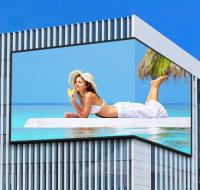 China P10 Outdoor Rental LED Screen 5000cd/m² IP65 Waterproof Iron Cabinet for Advertising Display for sale