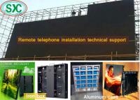China P4 256x128mm SMD Full Color Outdoor LED Display Module 5000cd Brightness 4mm Pixel Pitch for sale