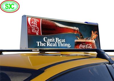 China CE/ROHS/FCC/ISO2001 Standard Vehicle LED Screen with Asynchronous Control Drive Mode for sale