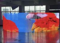 China P3.91 Transparent LED Screen 2500 Nits Outdoor Full Color Rental Display 1000x500mm for sale
