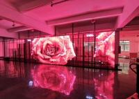 China P3.91 Transparent LED Screen 2500 Nits Outdoor Full Color Rental Display 1000x500mm for sale