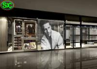 China Flexible Magic Window Glass Transparent LED Screen Display P6.25 for sale