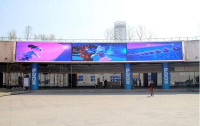 China P10 Outdoor Full Color LED Display Screen 960x960mm SMD3535 6000nits IP65 Waterproof for sale