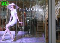 China Outdoor Full Color Transparent LED Screen P6.25 5000cd/m2 Seamless for sale