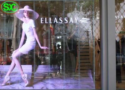 China Outdoor Full Color Transparent LED Screen P6.25 5000cd/m2 Seamless for sale