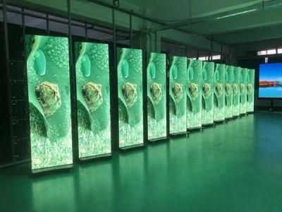 China P2.5mm 680x2000mm LED Poster Display 1R1G1B SMD2121 Indoor Advertising Screen for sale