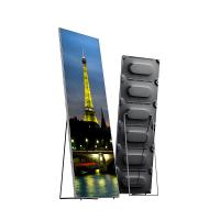 China Indoor P2.5 Full Color Mirror Led Poster Display Wireless USB 4G Smart Control for sale