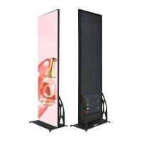 China P2.5 P2.6 Floor Standing LED Retail Poster Display Panel Full Colour P3 Epistar Chip for sale