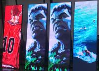 China Indoor Floor Standing Rental Control P2.5 LED Poster Display, High Definition Without Delay for sale