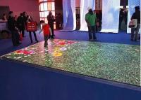 China SMD3535 Sound Active LED Disco Dance Floor 500x1000mm 4.81mm Pixel Pitch IP65 for sale