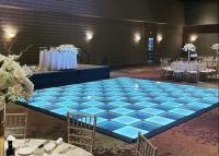 China Portable 4.81mm LED Dance Floor Panel SMD3535 Full Color Video Wall 500x500mm for sale