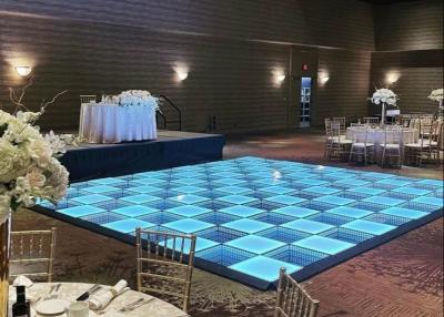 China P4.81 LED Dance Floor 500x500mm Panels 16.7M Colors IP65 Waterproof for Events for sale