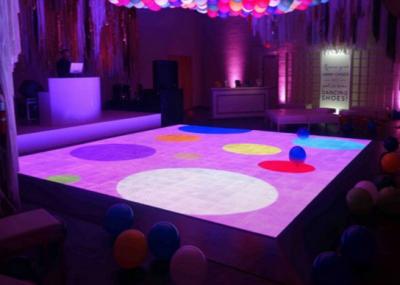 China High Brightness Epistar Chip Light-Up Dance Floor for End Functions and Celebrations for sale