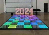 China Full Color P10 LED Dance Floor Light 320x160mm Module 1/4 Scan IP65 Waterproof Aluminum for sale