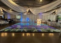 China IP65 P6 LED Stage Dance Floor Waterproof Power Cabinet LSN System 320x160mm for sale