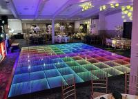 China IP65 P6 LED Stage Dance Floor Waterproof Power Cabinet LSN System 320x160mm for sale