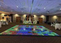 China IP65 P6 LED Stage Dance Floor Waterproof Power Cabinet LSN System 320x160mm for sale