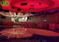 China P3.91 IP67 Waterproof LED Dance Floor 220V DMX512 RGB Outdoor Stage for sale
