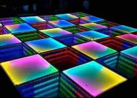 China P3.91 Indoor Full Color LED Dance Floor 250x250mm Module 65410 Dots per Sqm for sale