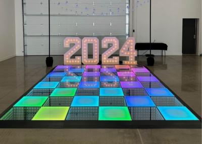 China P3.91 Indoor Full Color LED Dance Floor 250x250mm Module 65410 Dots per Sqm for sale
