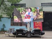 China Mobile Truck LED Display P4.81 Large Viewing Angle, Can Clearly Display Advertisements for sale