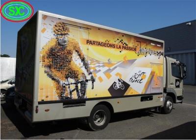 China SCX P5 Mobile Truck LED Display 60Hz SMD2727 320x160mm IP65 Outdoor for sale