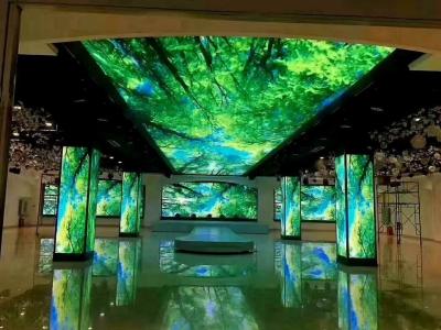 China Indoor Rental Advertising Ceiling LED Display/High Resolution LED Screen/Energy Saving LED Panel for sale