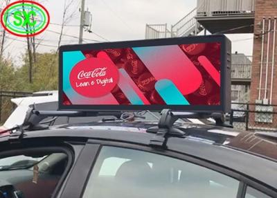 China Car LED Sign Display 320x106 Dot Resolution 3mm Pitch Asynchronous Control DC5V for sale