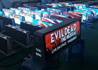 China Car LED Sign Display 96x32 cm Outdoor Asynchronous Control 5mm Pitch DC 5V for sale