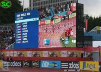China P6 Outdoor Soccer Scoreboard Stadium LED Display 8000cd Brightness Nationstar LED for sale