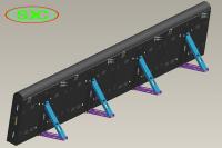 China Outdoor P10 10mm Stadium LED Display Screen 960x960mm 5000cd/m² Brightness for sale
